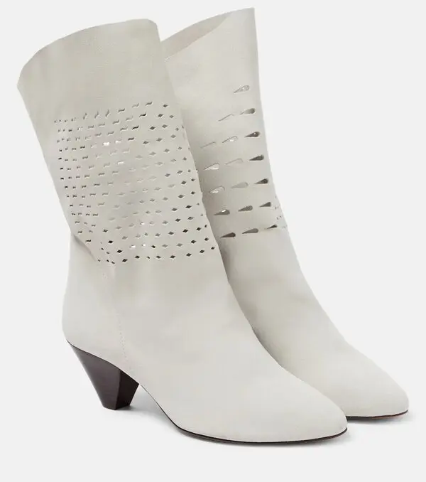 Isabel Marant Reachi Ankle Boots - Beige