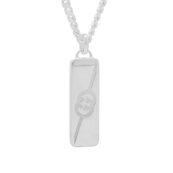 Gucci Tag Necklace