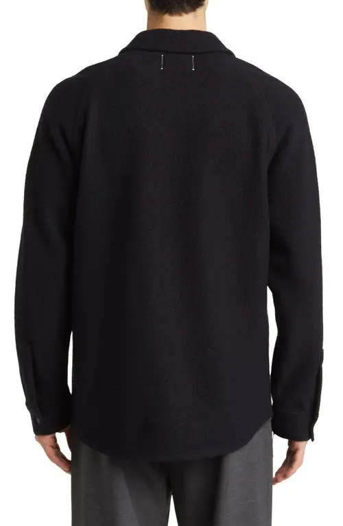 Reigning Champ Warden Boiled Wool Overshirt