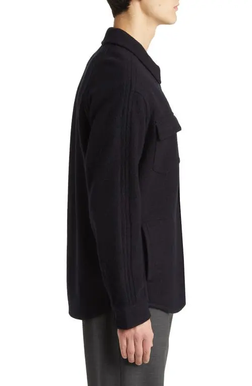 Reigning Champ Warden Boiled Wool Overshirt