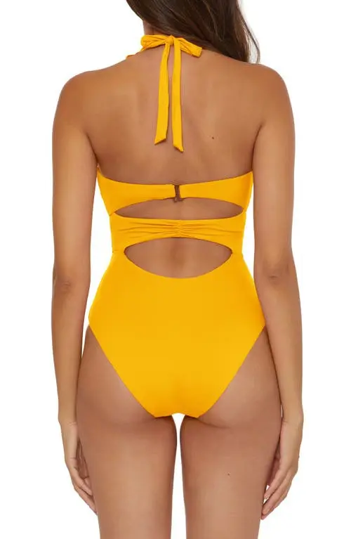 SOLUNA Strappy One-piece Swimsuit - Sunny