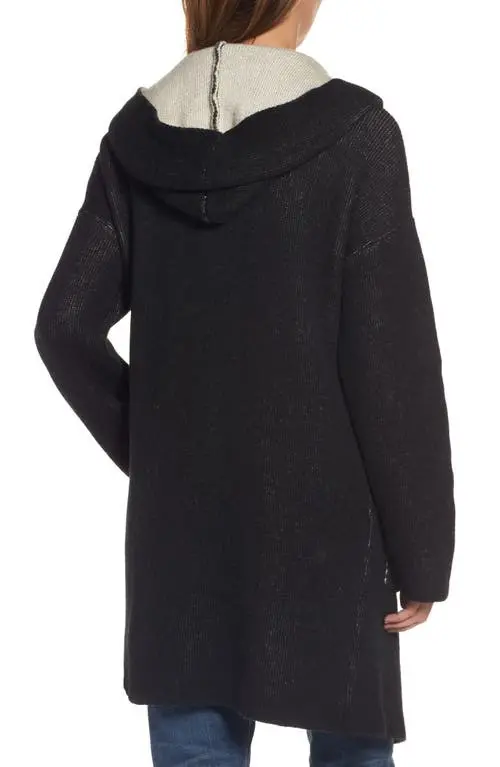 Blanknyc Hooded Knit Cardigan