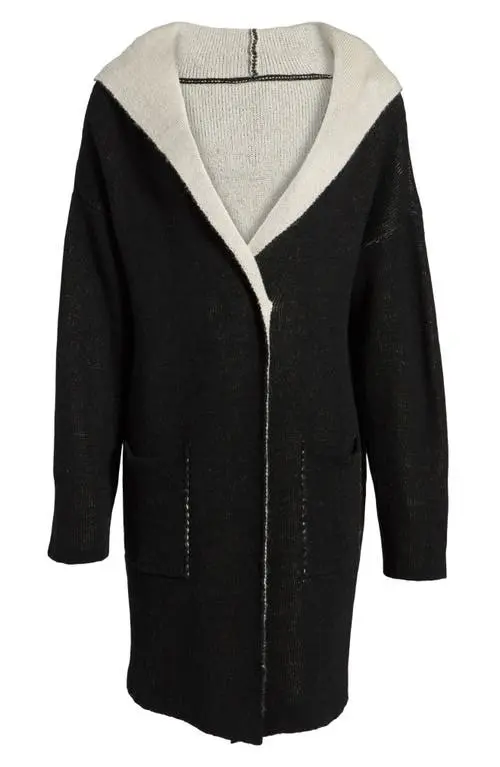 Blanknyc Hooded Knit Cardigan