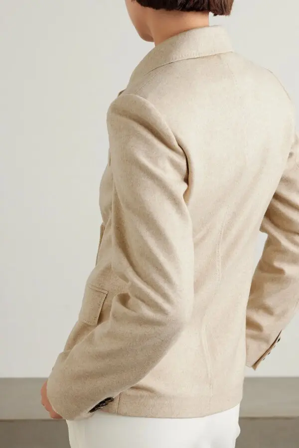 Max Mara Calata Double-breasted Cashmere Blazer
