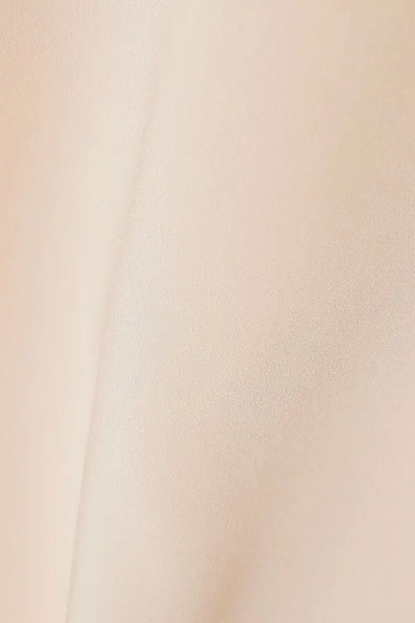 Victoria Beckham Asymmetric Silk-chiffon Blouse