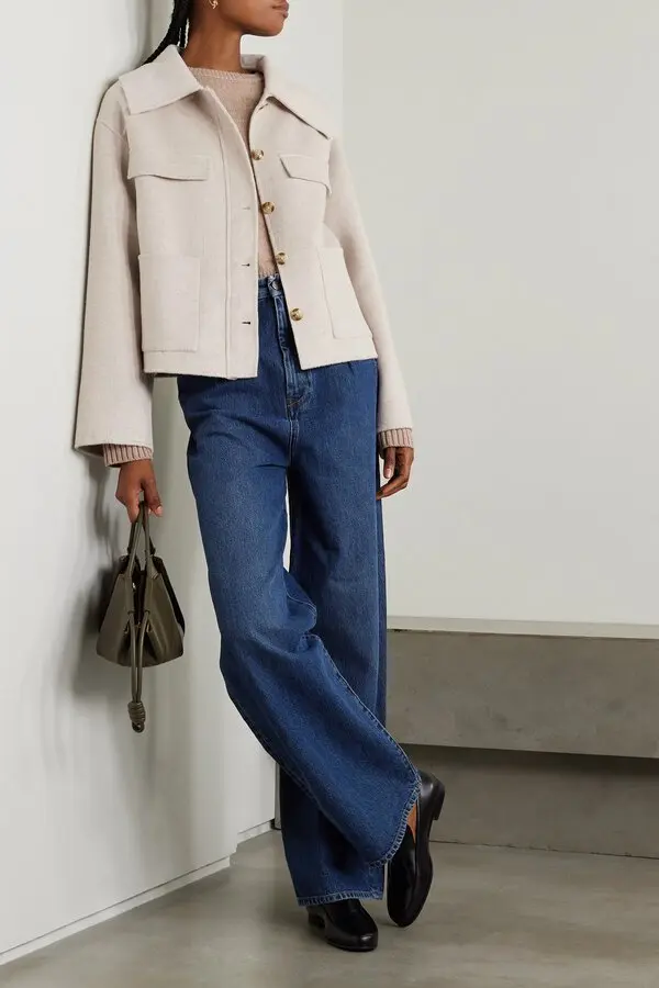 Loulou De Saison Cilla Wool-cashmere Jacket