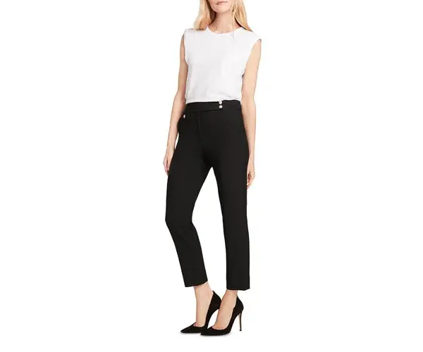 Veronica Beard Renzo Trousers - Black/silver