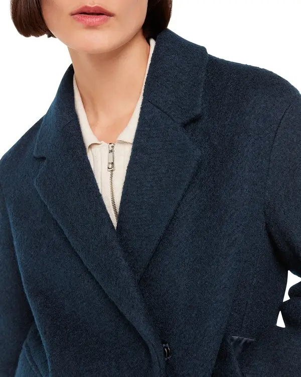 Whistles Fran Boucle Coat
