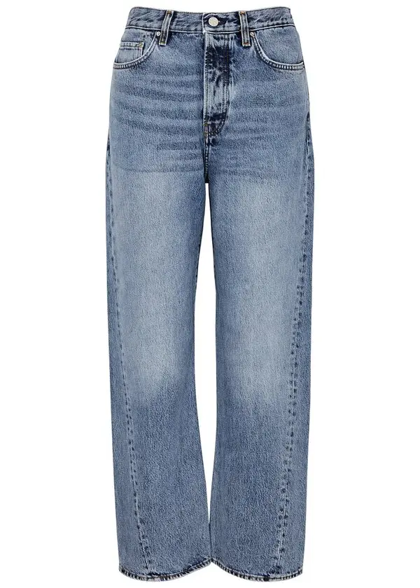 TOTEME Twisted Seam Straight-leg Jeans