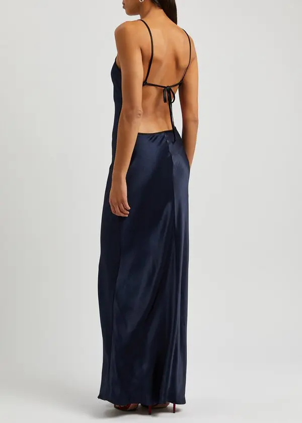Bec & Bridge Cedar City Satin Maxi Dress