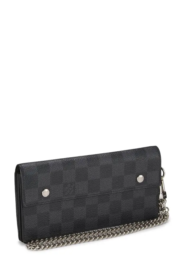 LOUIS VUITTON Damier Graphite Accordeon Wallet