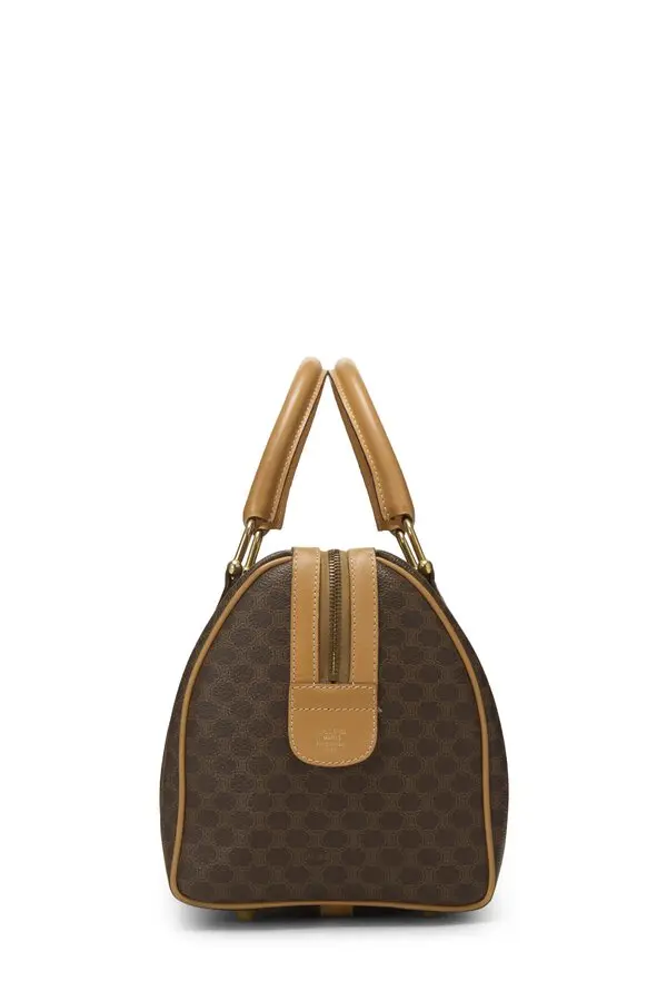 Celine Coated Canvas Macadam Handbag