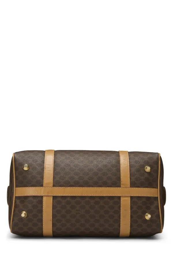 Celine Coated Canvas Macadam Handbag