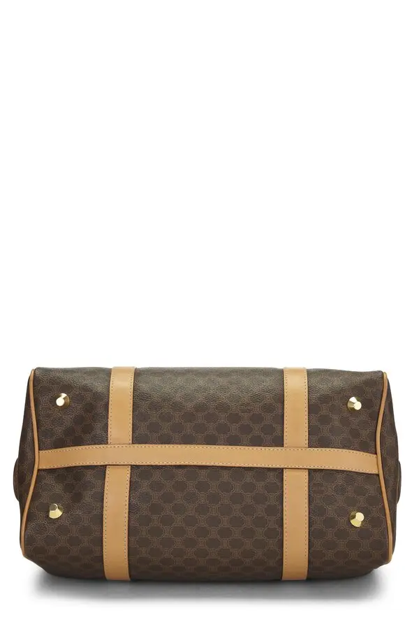 Celine Coated Canvas Macadam Handbag