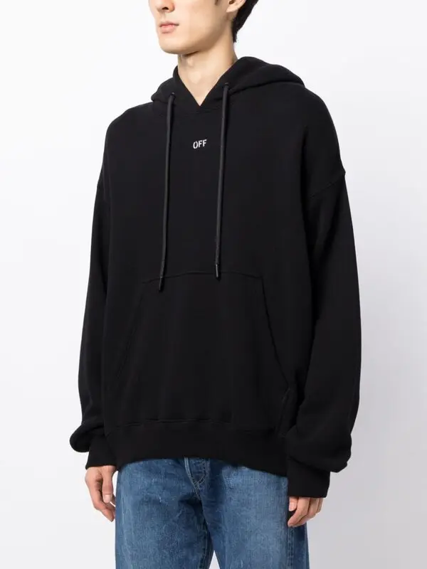 Off-White Noise Arrow Drawstring Hoodie