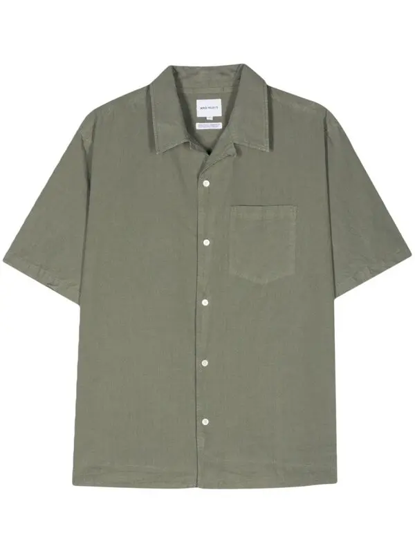 Norse Projects Notch-collar Short-sleeve Shirt