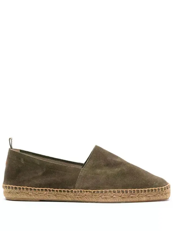 CastaÑer Pablo Suede Espadrilles - Green