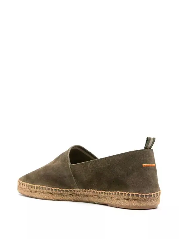 CastaÑer Pablo Suede Espadrilles - Green