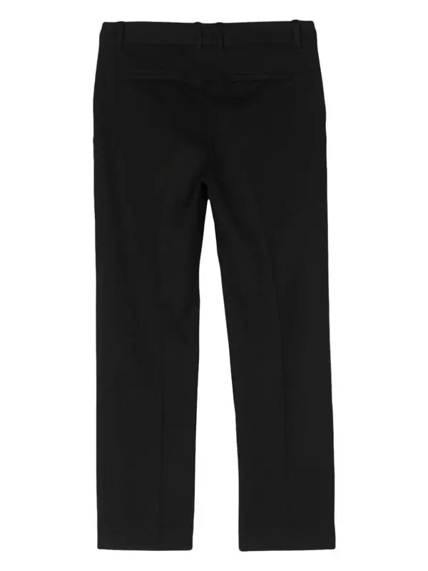 JOSEPH Gabardine Coleman Tailored Trousers - Black