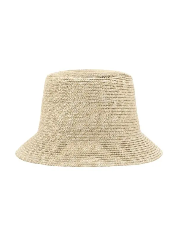 Saint Laurent Woven Straw Hat - Neutrals
