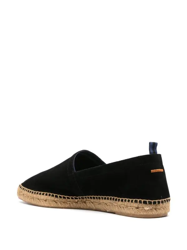 CastaÑer Pablo Suede Espadrilles - Black