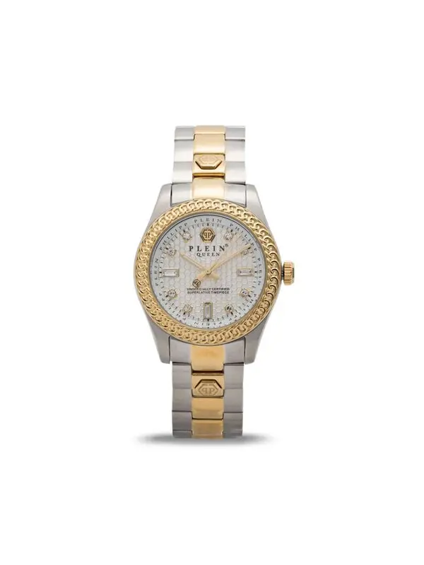 Philipp Plein Queen 36mm Watch - Neutrals