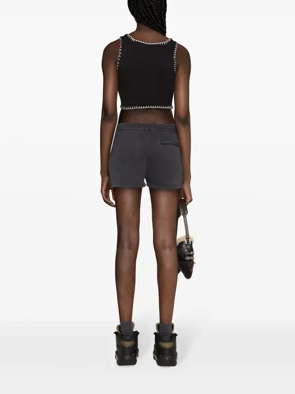 Alexander Wang Logo-embroidered Track Shorts