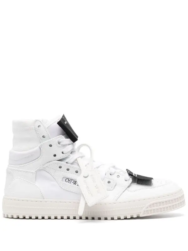 Off-White 3.0 Off Court Leather Sneakers