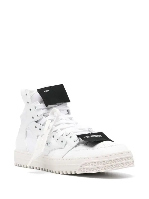Off-White 3.0 Off Court Leather Sneakers