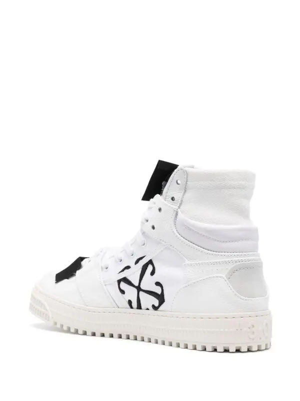 Off-White 3.0 Off Court Leather Sneakers