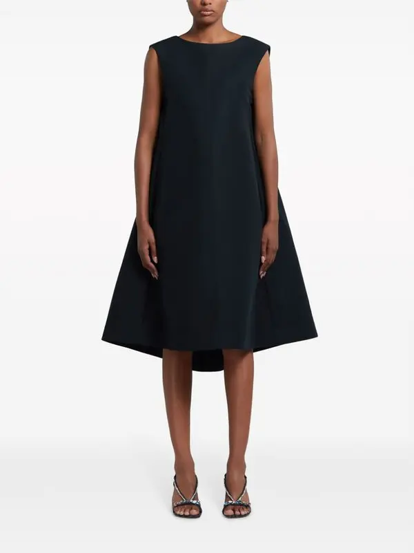 Marni Flared Cotton Midi Dress