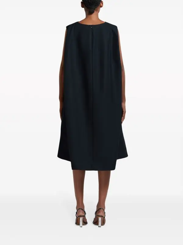 Marni Flared Cotton Midi Dress