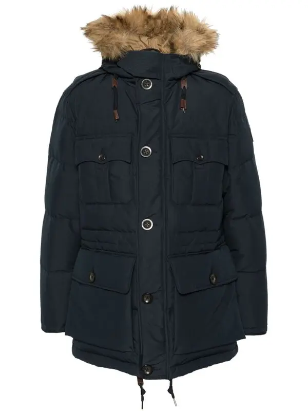 Ralph Lauren Faux Fur-trim Jacket