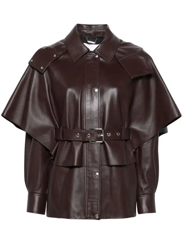 Chloé Layered Leather Jacket