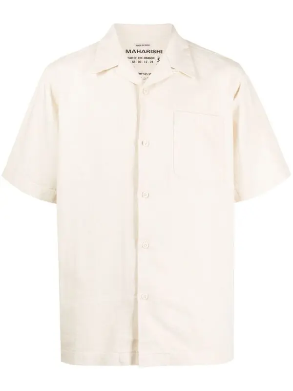 MAHARISHI Short-sleeve Chest-pocket Shirt