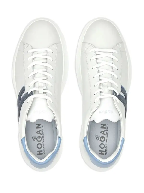Hogan Lace-up Leather Sneakers