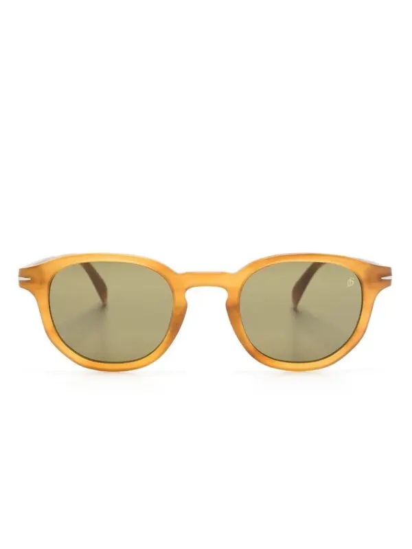 DB EYEWEAR BY DAVID BECKHAM 1007/s Round-frame Sunglasses - Neutrals