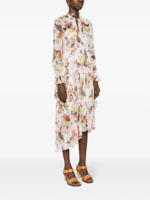 Zimmermann Matchmaker Tiered Midi Dress