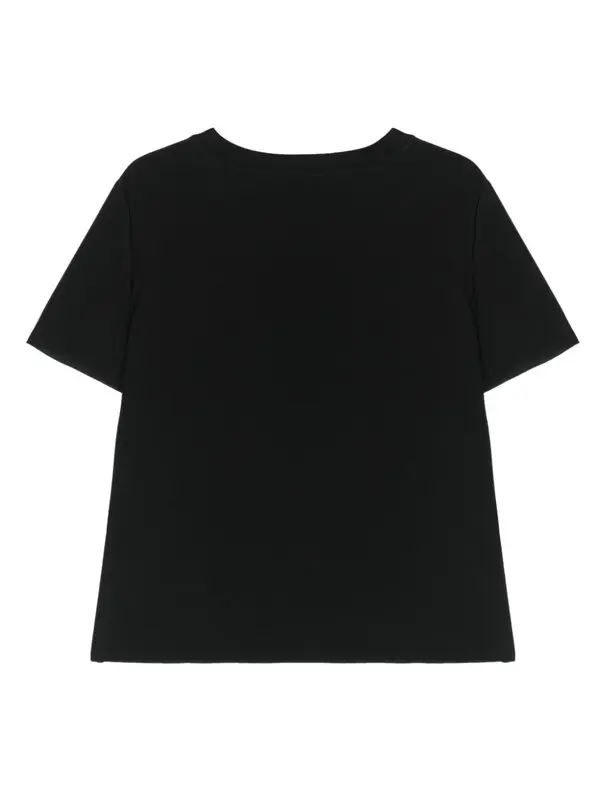 JOSEPH Rubin Crepe-de-soie T-shirt - Black