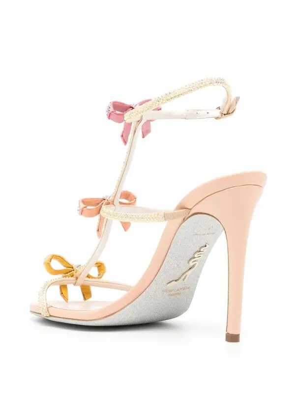 Rene Caovilla Caterina 100mm Leather Sandals