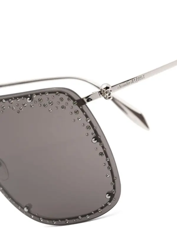 Alexander McQueen Rhinestone-embellished Sunglasses