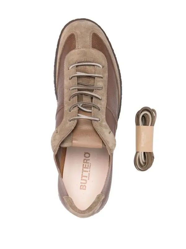 BUTTERO® Crespo Leather Sneakers