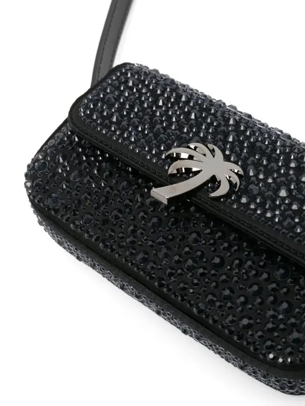 Palm Angels Crystal-embellished Shoulder Bag