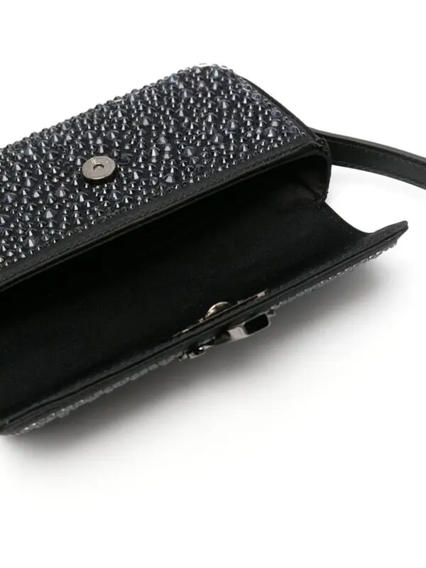 Palm Angels Crystal-embellished Shoulder Bag