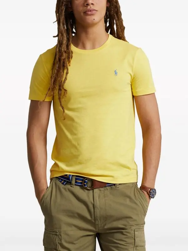 Polo Ralph Lauren Polo Pony Cotton T-shirt - Yellow