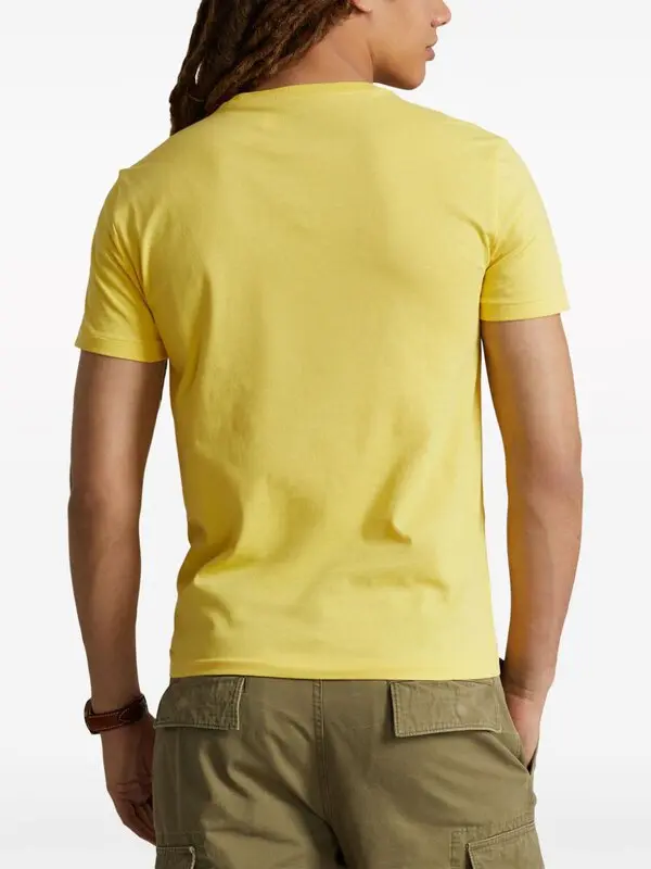 Polo Ralph Lauren Polo Pony Cotton T-shirt - Yellow