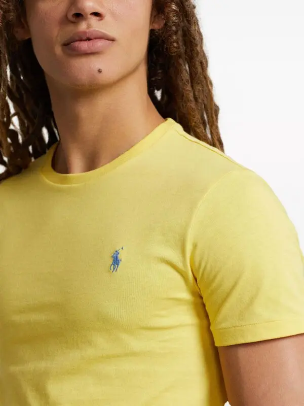 Polo Ralph Lauren Polo Pony Cotton T-shirt - Yellow