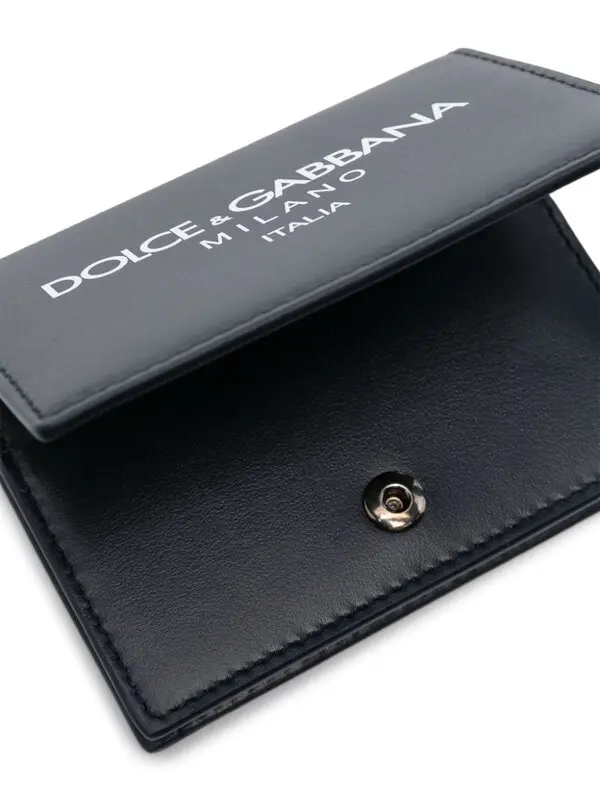 Dolce & Gabbana Logo-print Leather Wallet