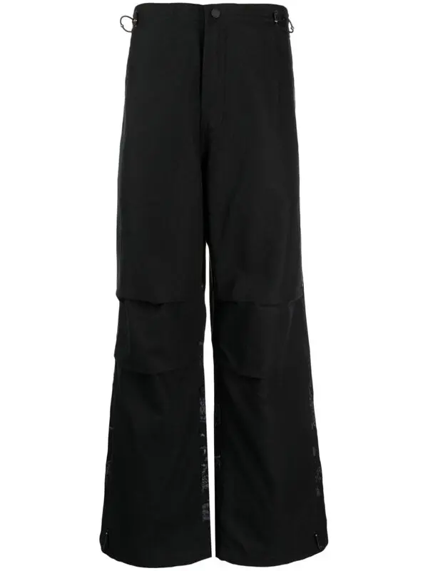 MAHARISHI Elasticated-waist Straight-leg Trousers
