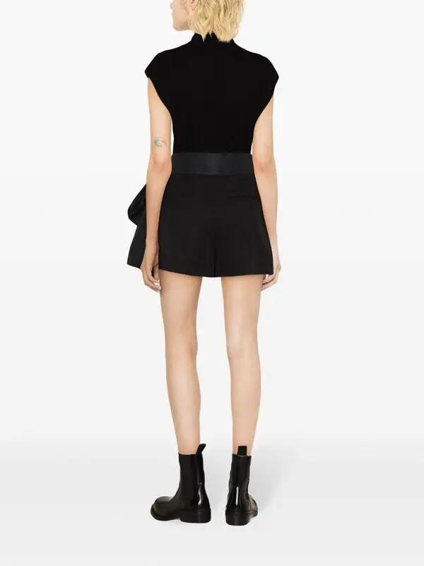 Alexander McQueen Bow-detail Tailored Shorts